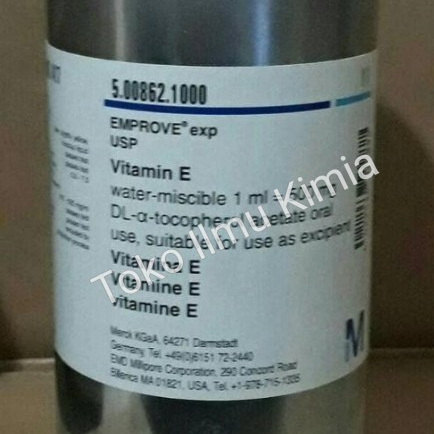 Jual Vitamin E Alfa Tokoferol - Merck - Eceran 5 ml | Shopee Indonesia