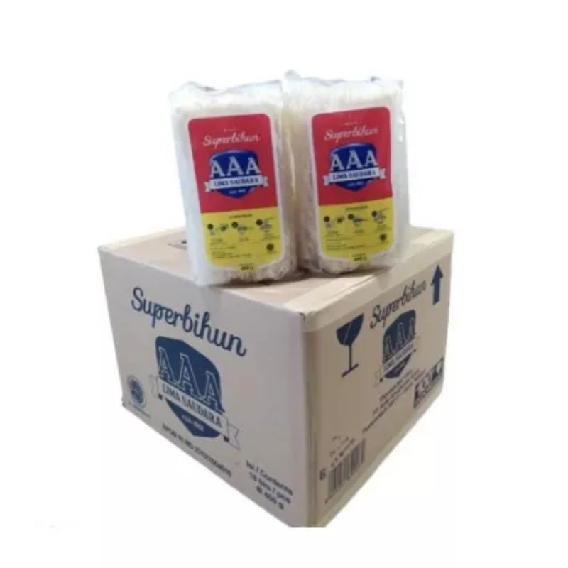Jual Bihun AAA 18 x 450 g / Super Bihun aaa dus isi 18 buah | Shopee Indonesia