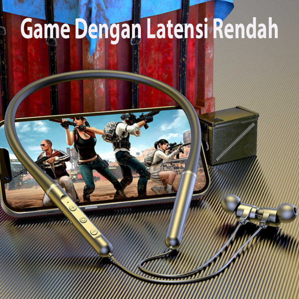 Jual HoseHose Headset Bluetooth TWS W2 Gantung di Leher Gaming Wireless ...