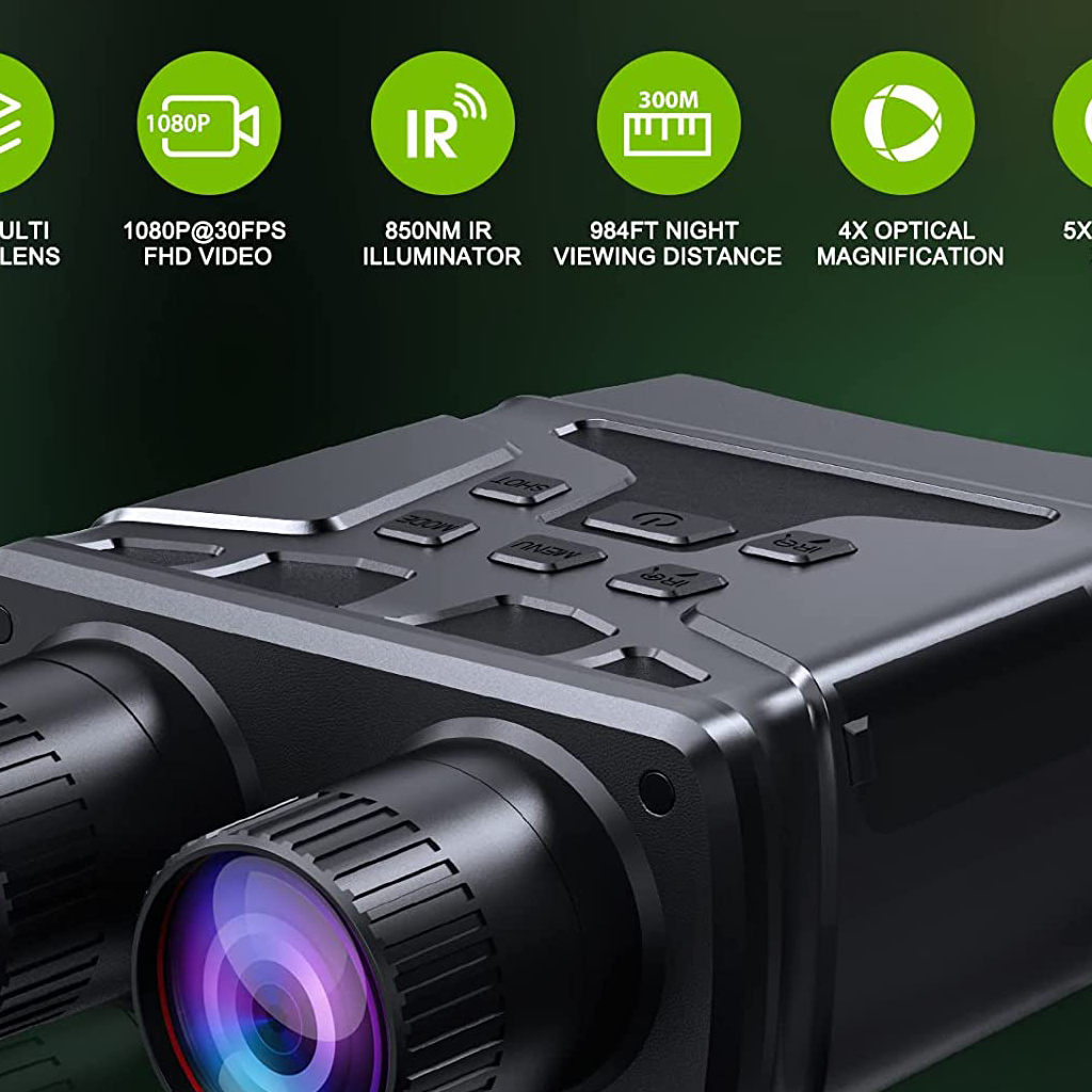 Jual Teropong Binocular Night Vision Video Recorder 1080P 5x Zoom - R6 ...