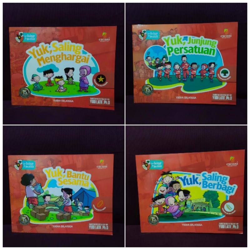 Jual Seri Belajar Pancasila - Yuk, Saling Menghargai - Yuk, Bantu ...