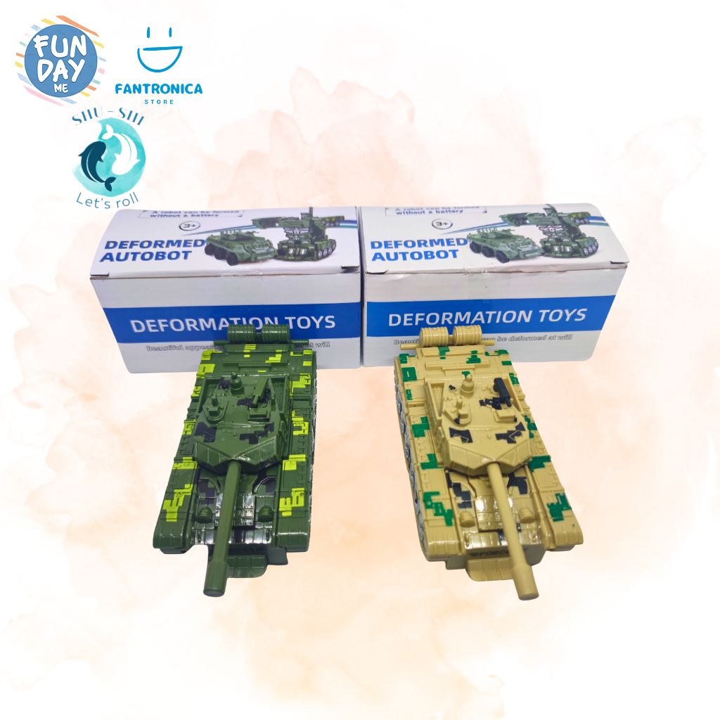 Jual Mainan Mobil Tank Anak Deformation Transforming | Shopee Indonesia