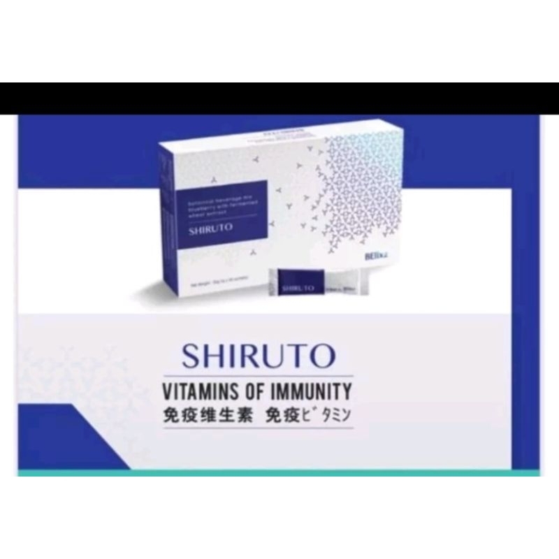 Jual Shiruto Vitamin Immunity, Garansi Original | Shopee Indonesia