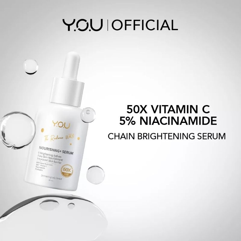 Jual YOU NOURISHING+SERUM/YOU SERUM THE RADIANCE WHITE | Shopee Indonesia
