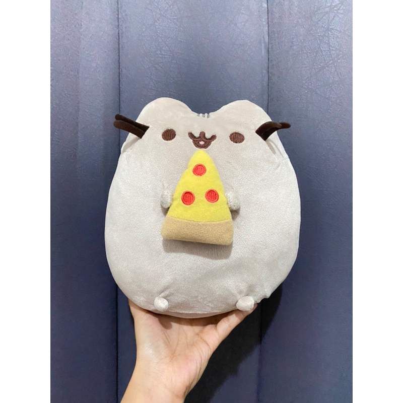 Jual Boneka Karakter Pusheen Cat Pizza size 26cm Original / Boneka ...