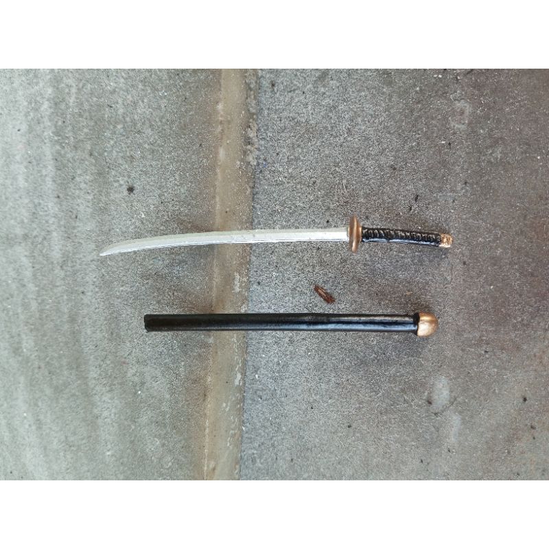 Jual aksesoris action figure skala 1/12 shf figma katana weapon panjang ...