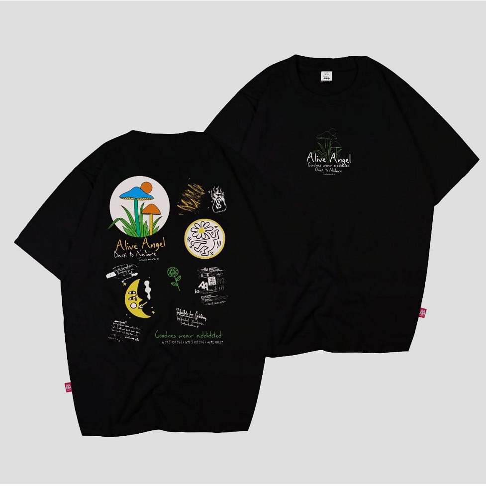 Jual KAOS KARTUN DISTRO TAZMANIA HITAM KATUN / T-SHIRT BAJU STREEWEAR ...