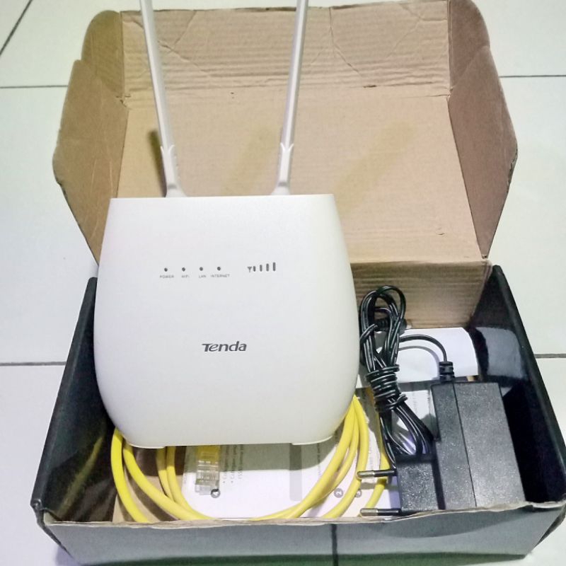 Jual modem/router tenda-4g680v2.0 wireless 4G LTE and VoLTE router ...
