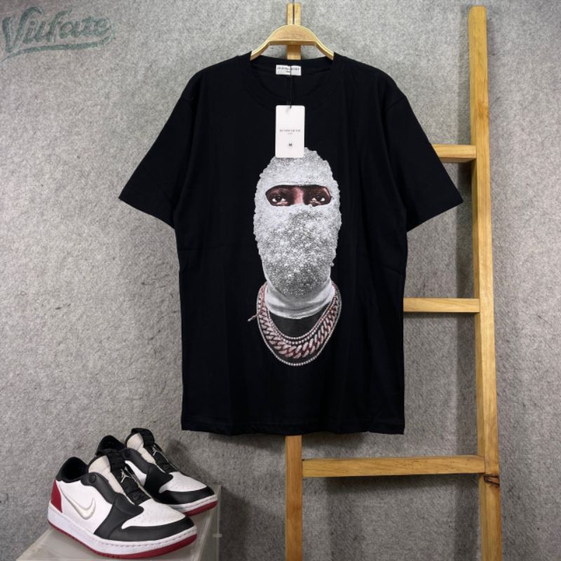 Jual [GESER] Kaos Tshirt Distro Ih Nom Uh Nit Mask Topeng Maling Hitam ...