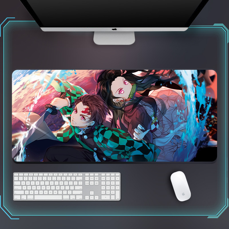 Jual Mouse pad anime kimetsu no yaiba tanjiro nezuko muichiro 80 x 30 ...