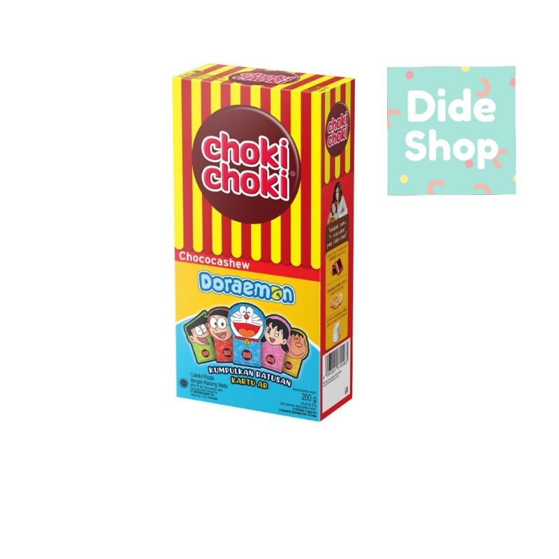 Jual Choki Choki Box Isi 20 pcs – Coklat Snack Pasta Choco Cashew ...