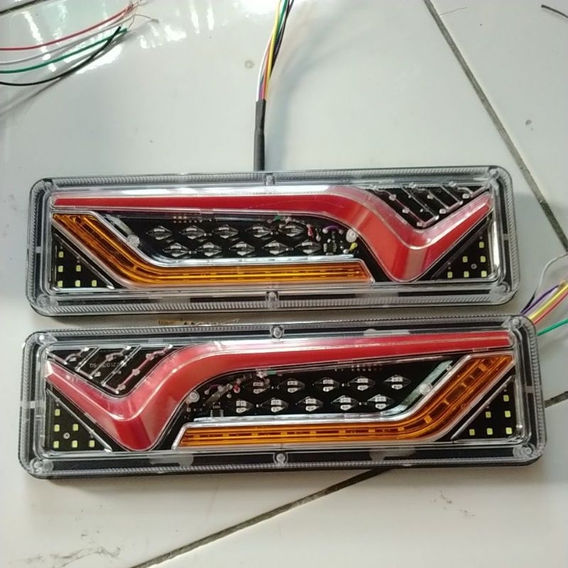 Jual stoplamp L300 Pickup led 12V sein Running dan diem lampu stop led ...