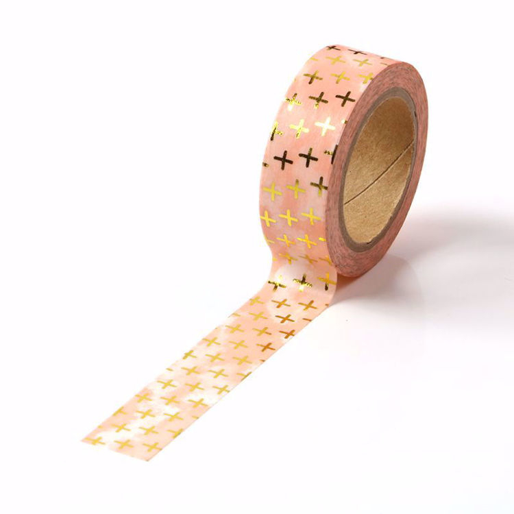 Jual CROSS GOLD AND SILVER FOIL WASHI TAPE - SELOTIP DEKORASI | Shopee ...
