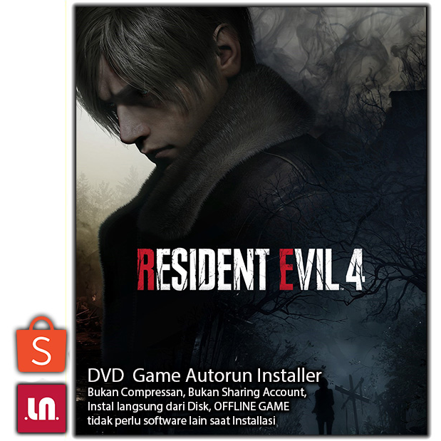 Jual Resident Evil 4 Remake ( RE4 ) : ResidentEvil 4 - PC DVD Game | Shopee Indonesia