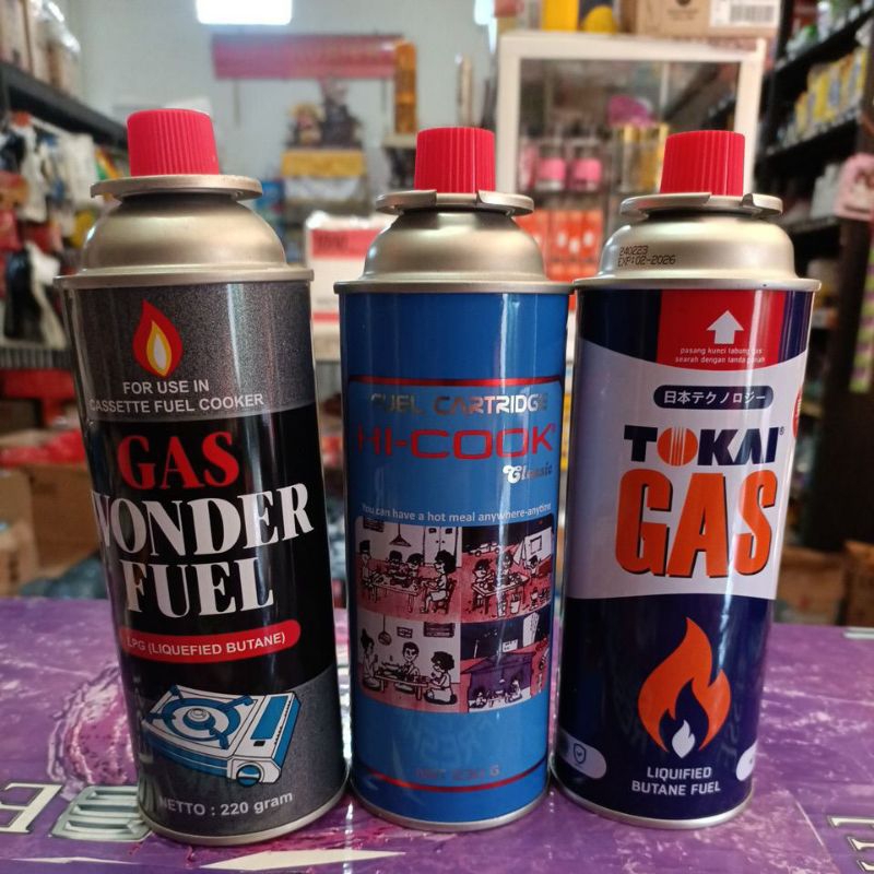 Jual Gas kaleng original portable 235ml baru bukan revil | Shopee Indonesia