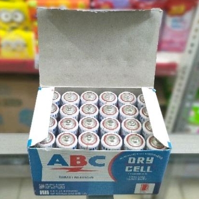 Jual BATERAI ABC AA 1 BOX 24 BATRE / BATREY ABC AA 1 DUS 24 PC ...
