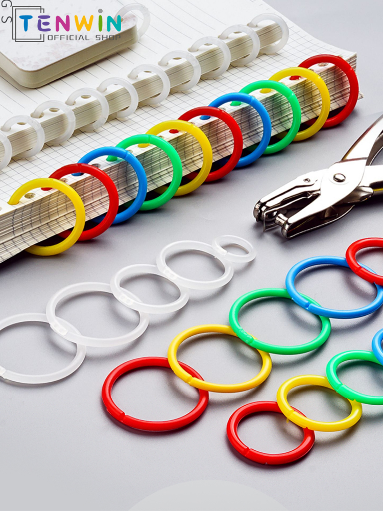 Jual 5Pcs Ring Binder / Ring binder Loose leaf /Bulat Kecil Warna/Ring ...