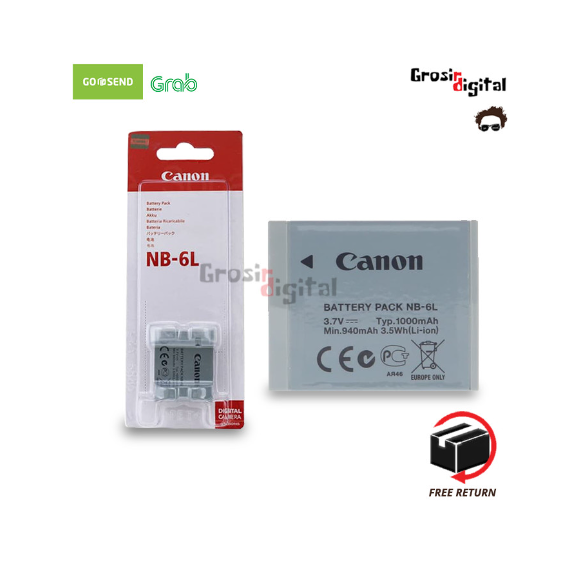 Jual Battery/baterai/batre NB-6L | Shopee Indonesia