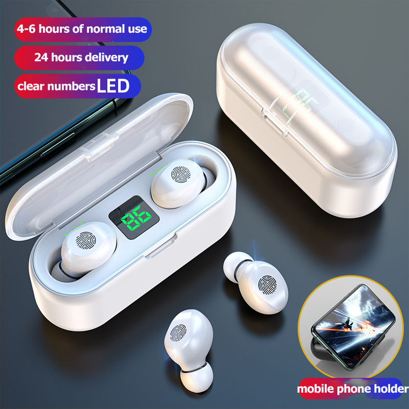 Jual Geleshi headset bluetooth full super bass handsfree TWS 5.0 ...
