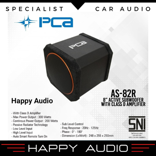 Jual BASSBOX SUBWOOFER PCA AS-82R 8 INCH BASS BOX 8" AS 82R AS82R ...