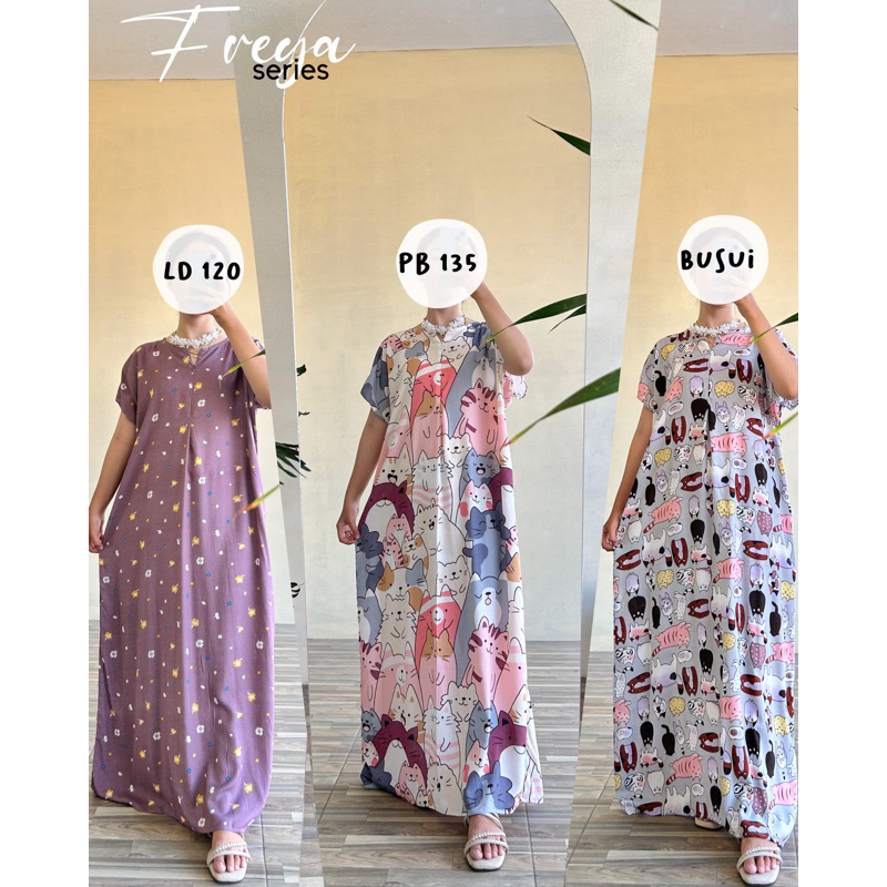 Jual DASTER LONG by HiZEER.OUTFIT -Daster Lengan Pendek Busui PB 135 CM ...