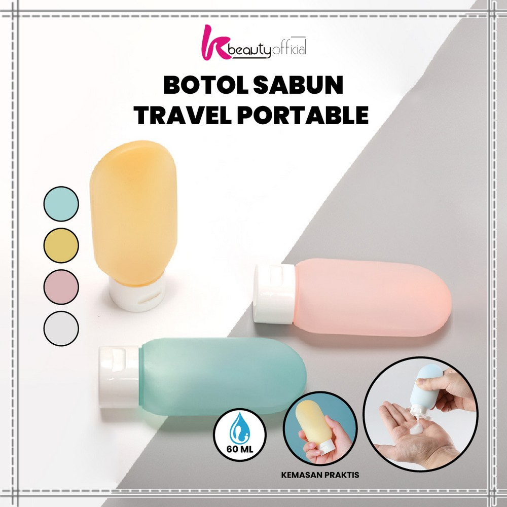 Jual KB-C852 Botol Travel Portable Tempat Sabun Cair Botol Sabun Lotion ...
