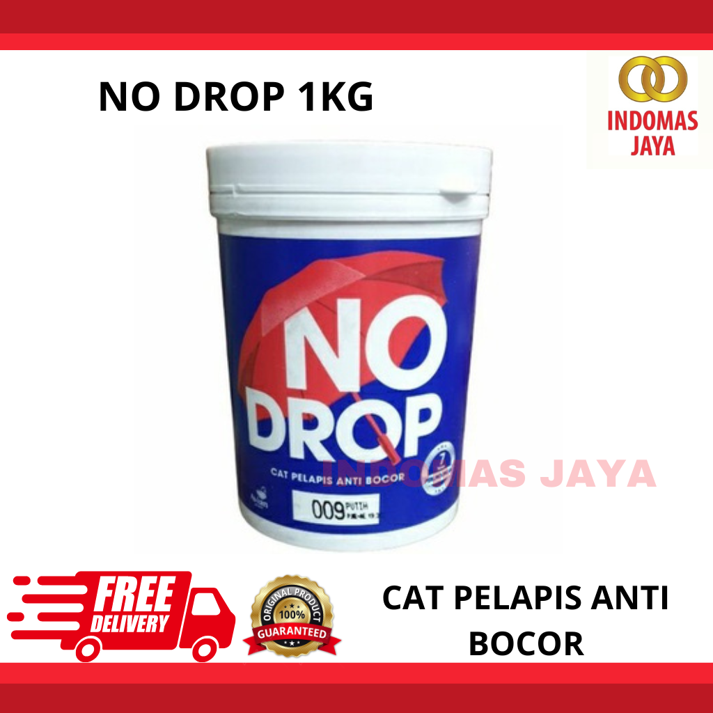 Jual NO DROP GALON 1KG 1 KG WARNA CAT PELAPIS ANTI BOCOR NODROP | Shopee Indonesia
