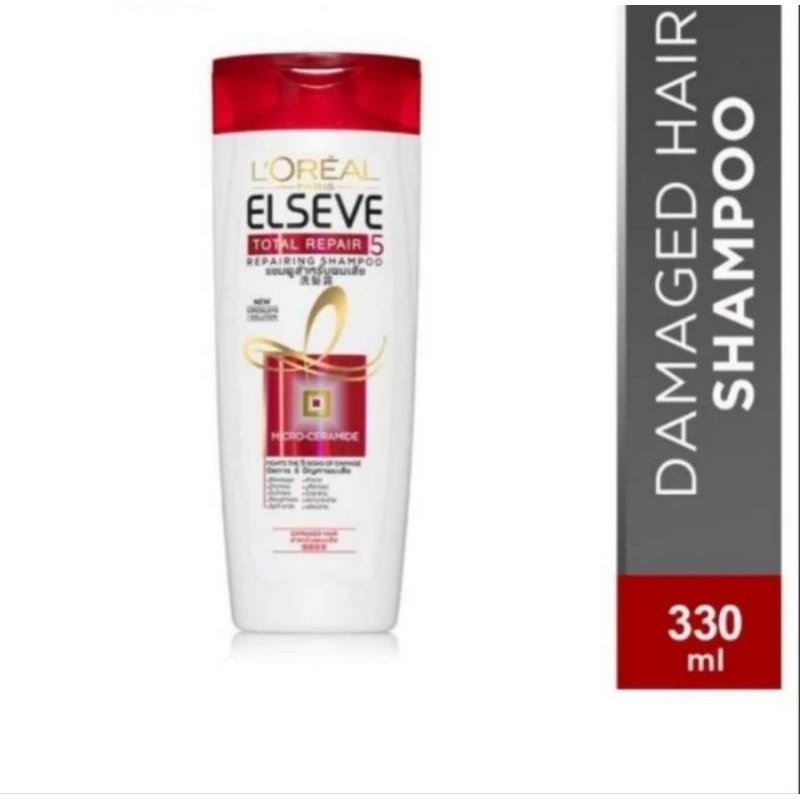 Jual Loreal Paris Elseve Shampo Total Repair 5 330 ml | Shopee Indonesia