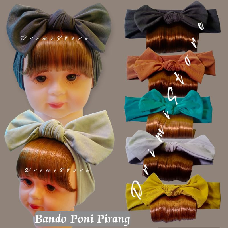 Jual Bando Anak Bayi Rambut Poni Pirang D-04 | Shopee Indonesia