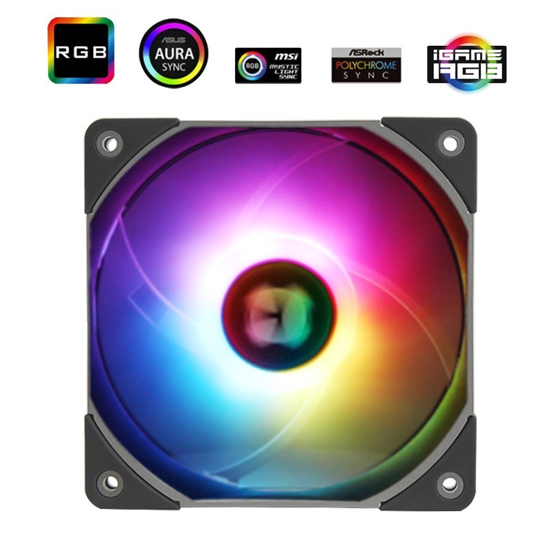 Jual FAN CASE RGB THERMALRIGHT TL-C12S 120mm ARGB PWM FAN -FAN CASING ...