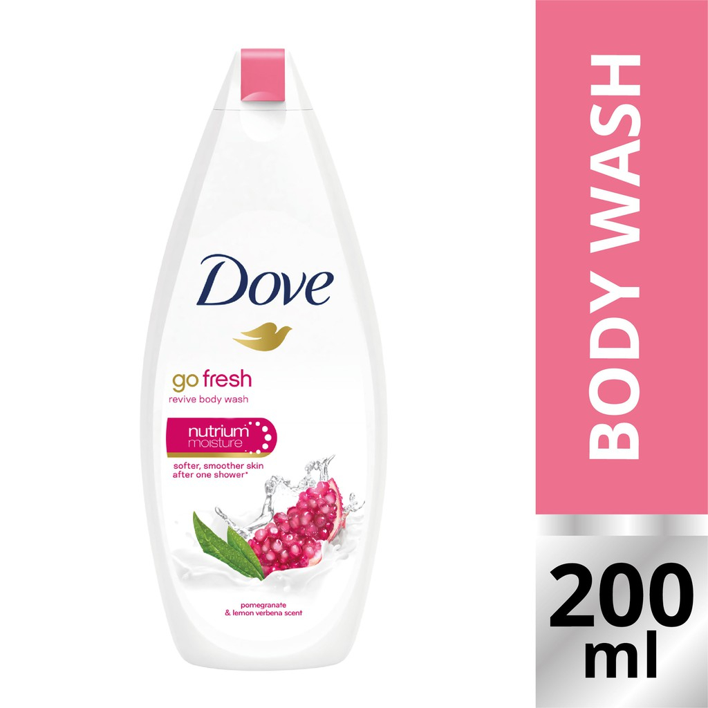 Jual Dove Go Fresh Body wash 200ml Nutrium Moisture | Shopee Indonesia