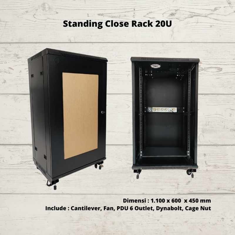 Jual Close Rack 20U depth 450mm / Rack Server 20U | Shopee Indonesia