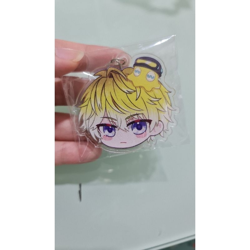 Jual Keychain charm VTuber Nijisanji EN luxiem noctyx chibi head series ...