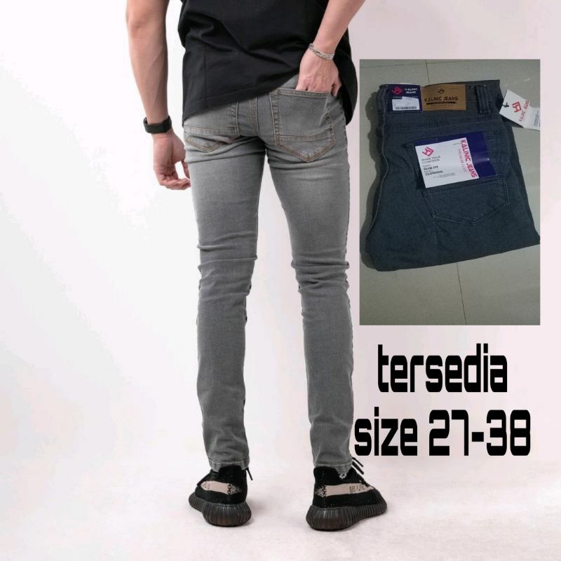 Jual Celana Jeans Cowok Celana Panjang Jeans Pria Slimfit street denim ...