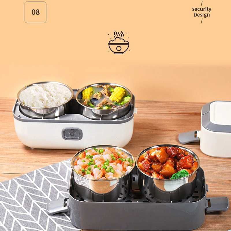 Jual ANYTRP Kotak Makan Pemanas Elektrik Bento Box 1 Layer - DFH-C01 ...
