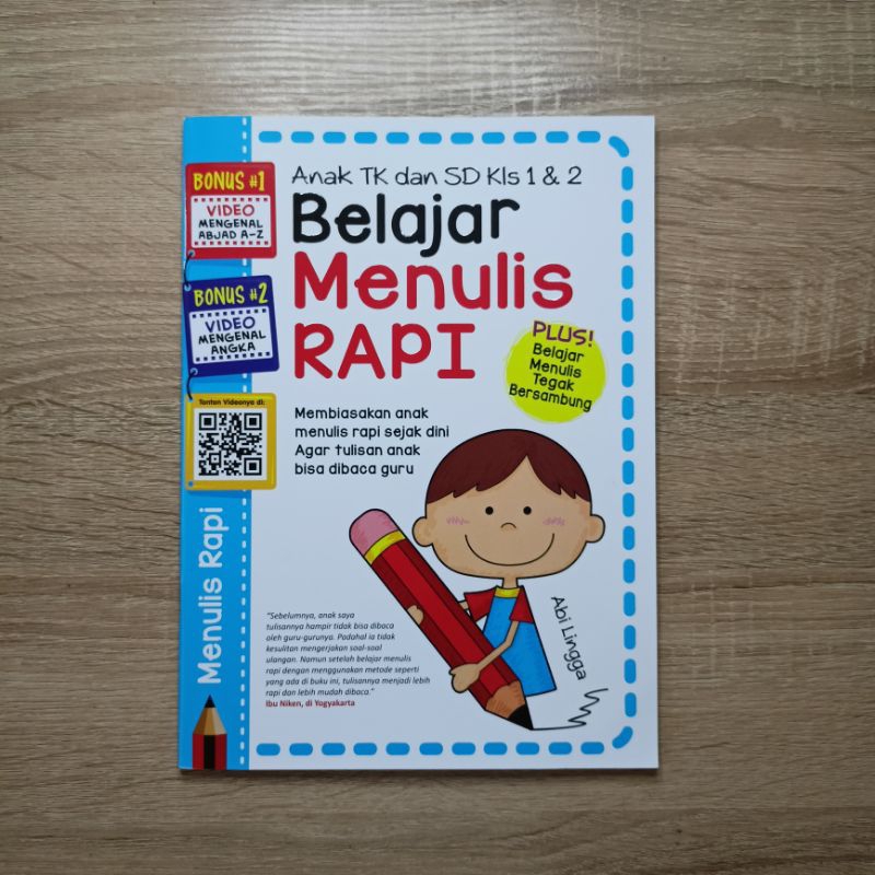 Jual Buku Anak: BELAJAR MENULIS RAPI (langsung praktik untuk usia TK ...