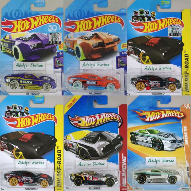 Jual hotwheels hot wheels hollowback hollow back factory sealed hw off ...