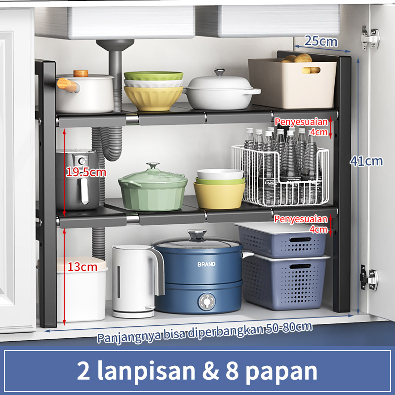 Jual Rak Penyimpanan Dapur Rak Penyimpanan Dapur Rak Serbaguna Dapur ...