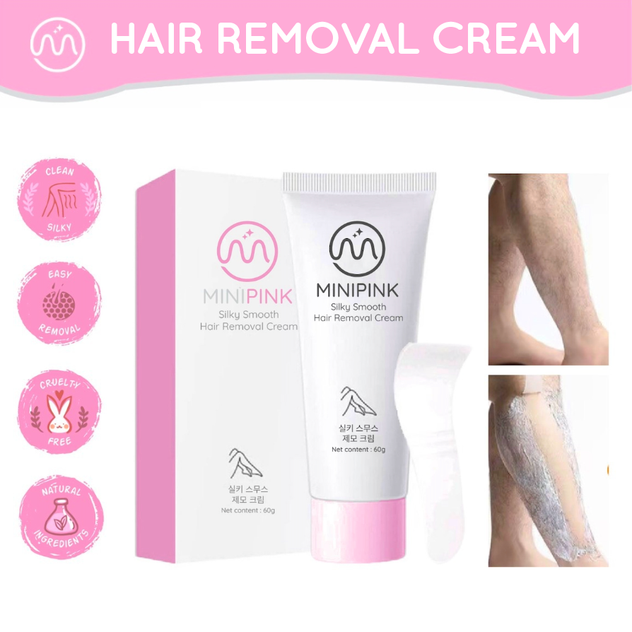 Jual MINIPINK Cream Penghilang Bulu Rambut Hair Remover Kaki Ketiak ...
