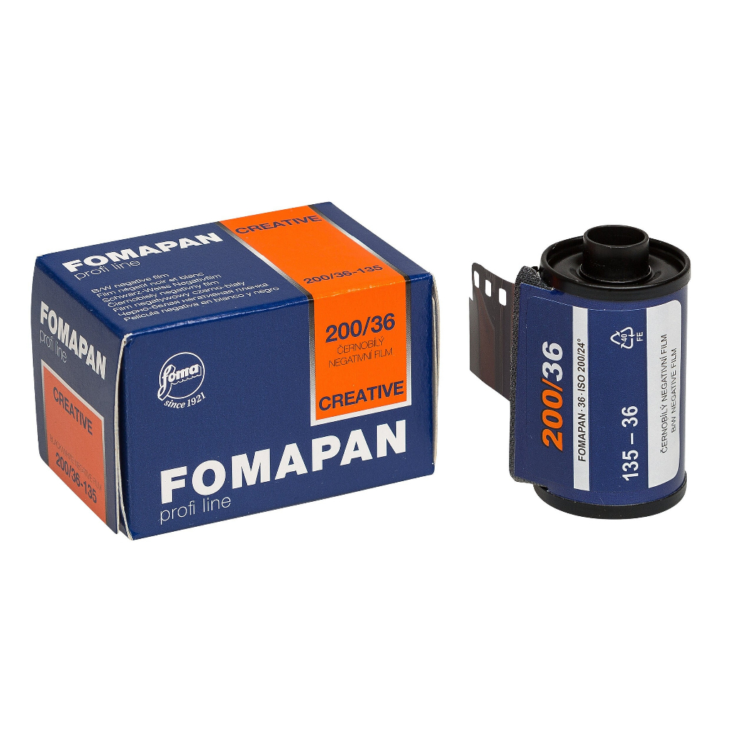 Jual Foma FOMAPAN 200 Profiline Creative 135mm 36exp ISO 200 BNW Film ...
