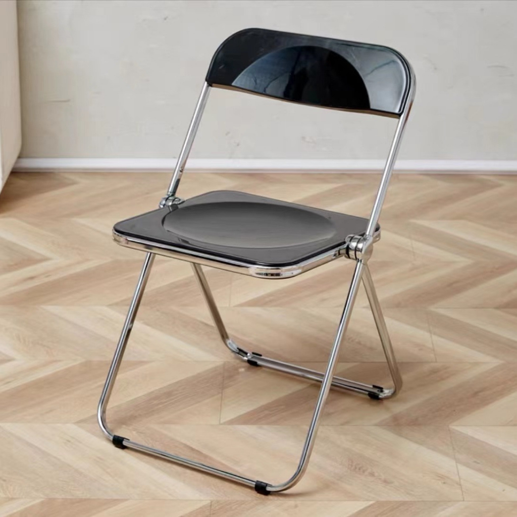 Jual Set Meja Lipat Dan Kursi Acrylic Colorful Foldable Chair Modern ...