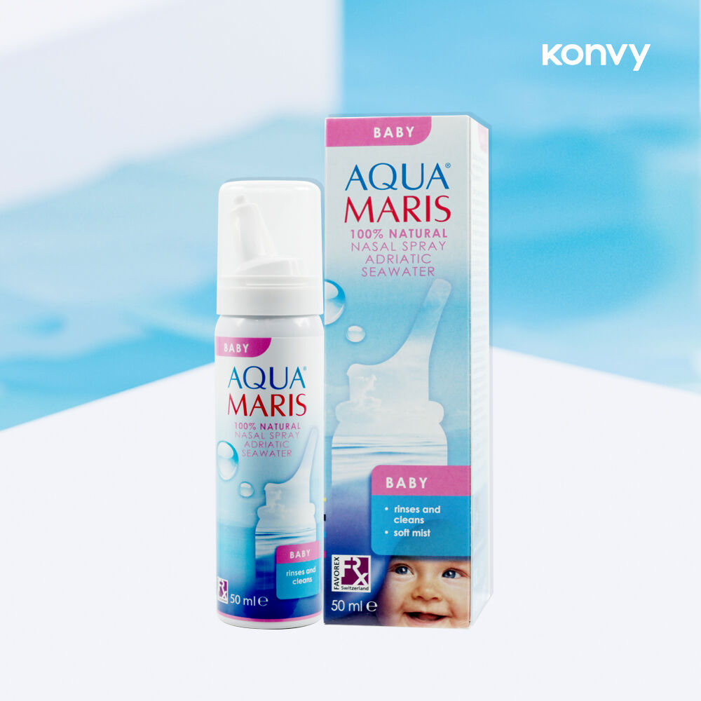 Jual Aqua Maris Baby Nasal Spray 50 ml / Semprotan Hidung Bayi | Shopee ...