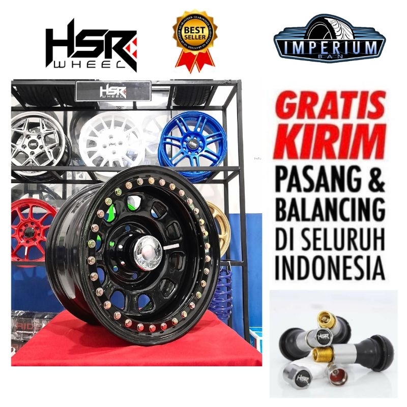 Jual VELG KALENG PELEK OFFROAD RING 16 LEBAR 8 PCD 6X139,7 TRITON HILUX ...
