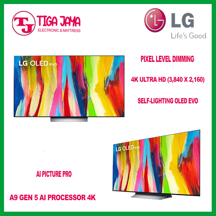 Jual LG 83C2 OLED TV SMART 4K UHD 83C2PSA OLED 83 INCH OLED EVO | Shopee Indonesia