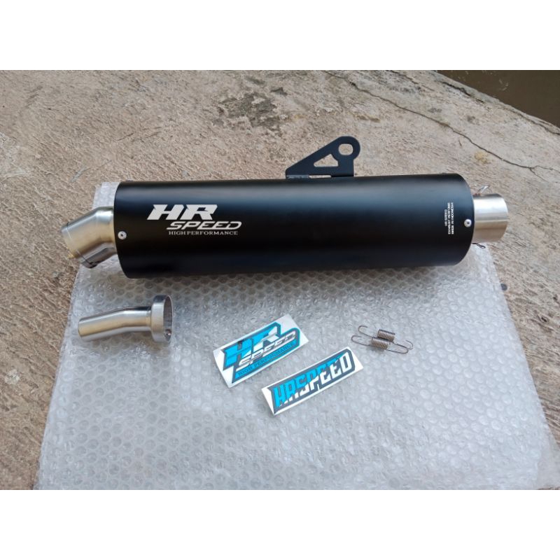 Jual Knalpot selincer only original HR Speed exhaust tipe JX-7 | Shopee ...