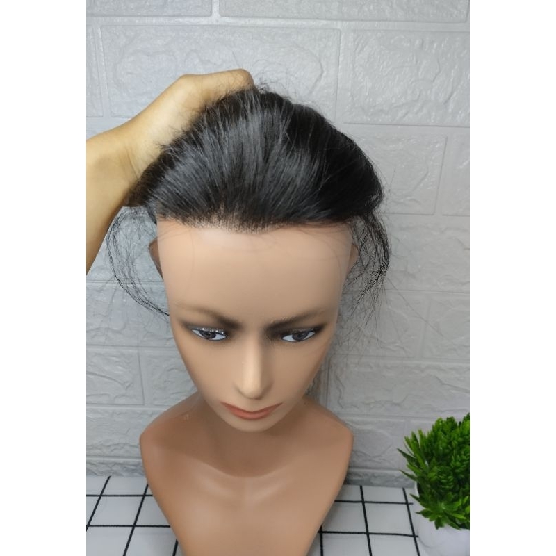 Jual READY HAIRLINE WIG PENUTUP BOTAK COWOK BISA REQUEST CUSTOM UKURAN ...