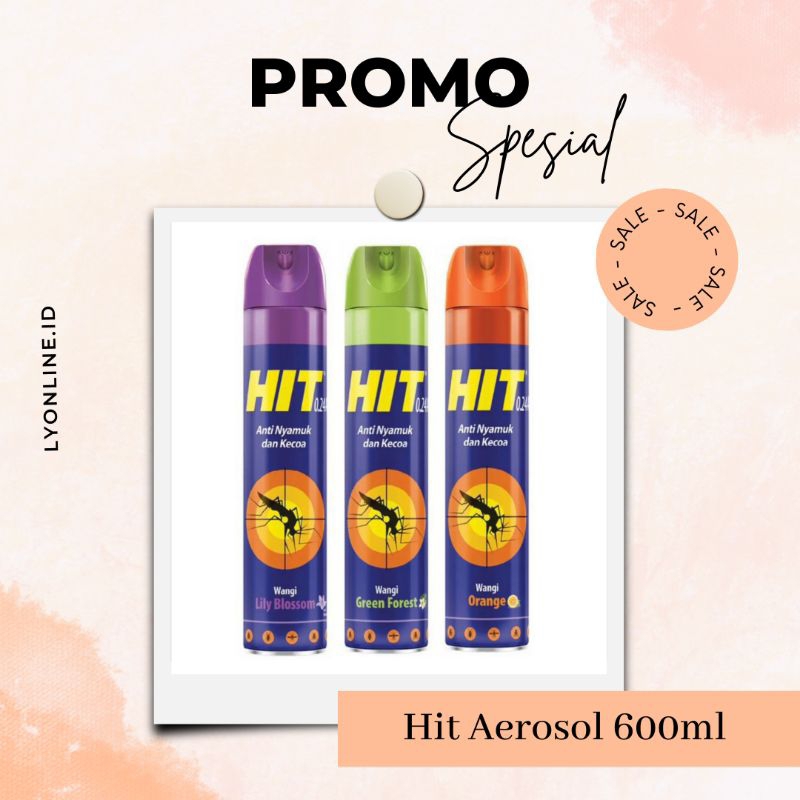 Jual Hit Aerosol 600ml | Shopee Indonesia