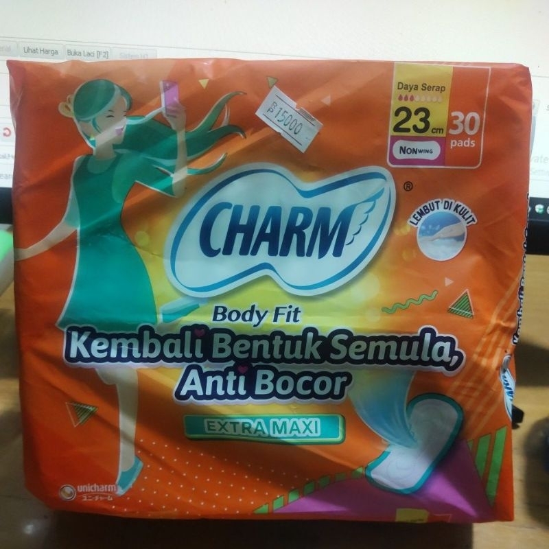 Jual charm body fit 30pads | Shopee Indonesia