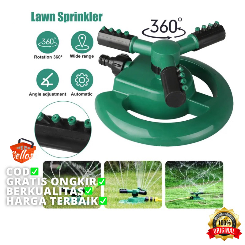 Jual Sprinkler Air Taman 360 Derajat Springkler Air Taman Pertanian ...