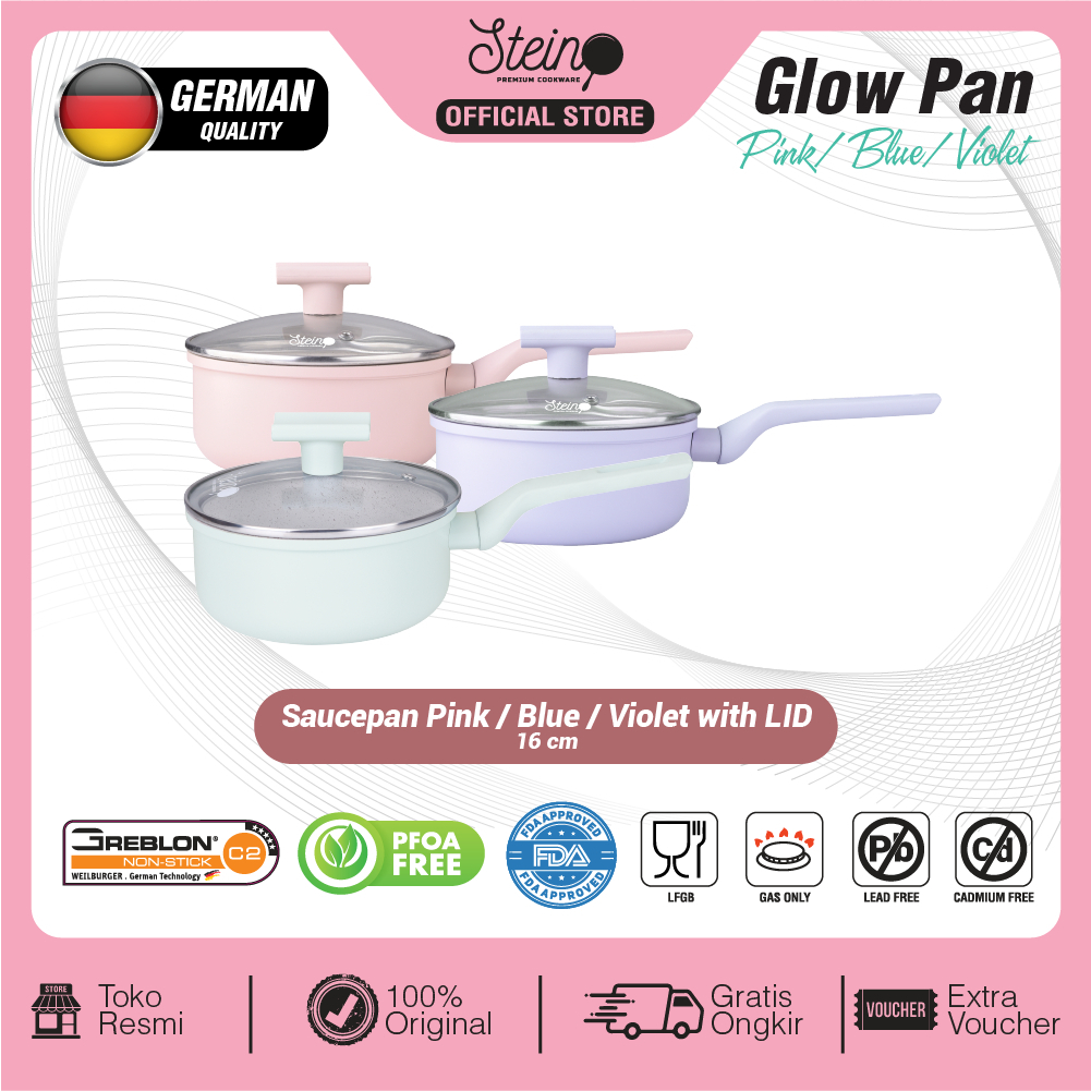 Jual [VOUCHER 15%! FREE BUBBLEWRAP!] Steincookware Stein Saucepan 16cm ...